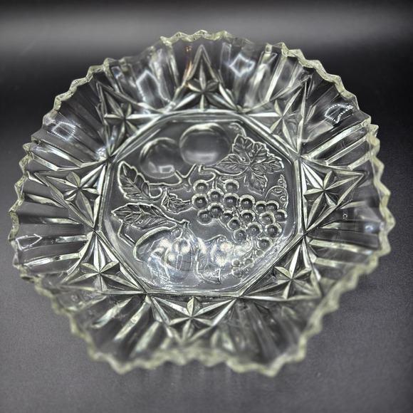 federal glass | Dining | Vintage Federal Glass Pioneer Intaglio Pattern ...